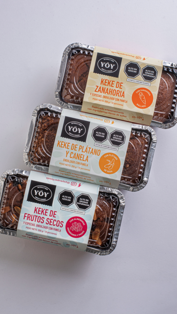 Compra Online Keke de Frutos Secos x 550 g - YÖY Superfoods