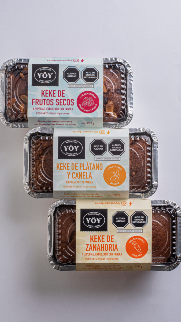 Compra Online Keke de Frutos Secos x 550 g - YÖY Superfoods